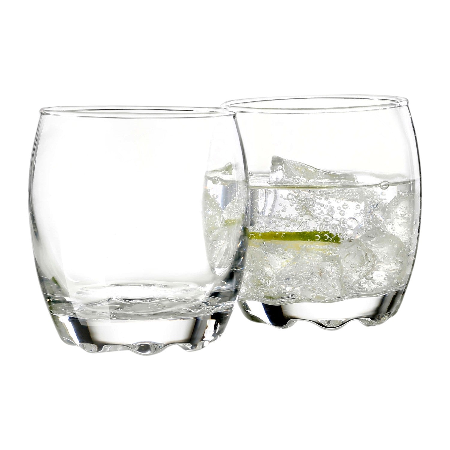 Set De 6 Vasos de Vidrio Bajos 290ml Napoles Allegra – Portomenaje